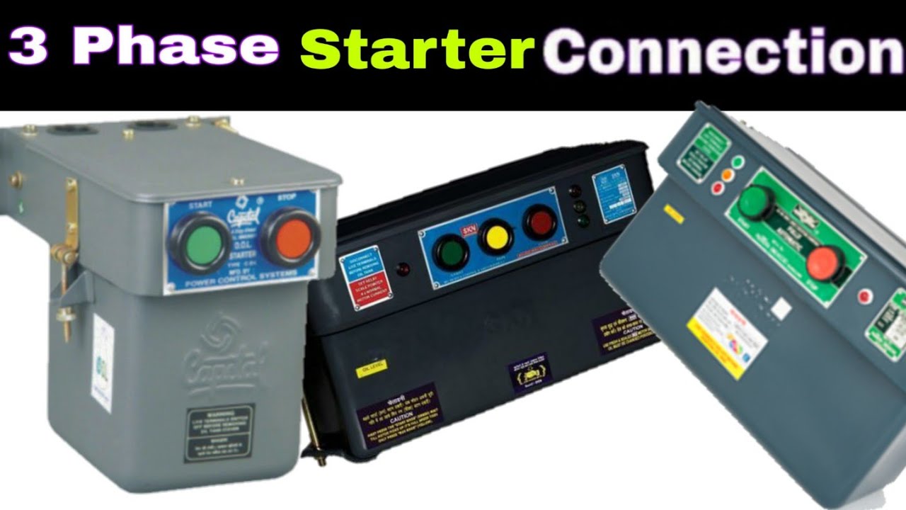 3 phase starter connection/3 3 phase submersible pump connection/phase ...