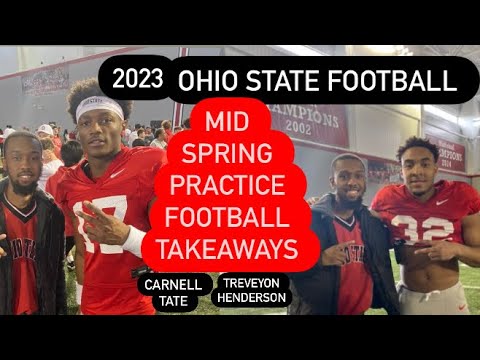Ohio State Buckeyes Football 2023 Practice Midway reaction 8th of ...