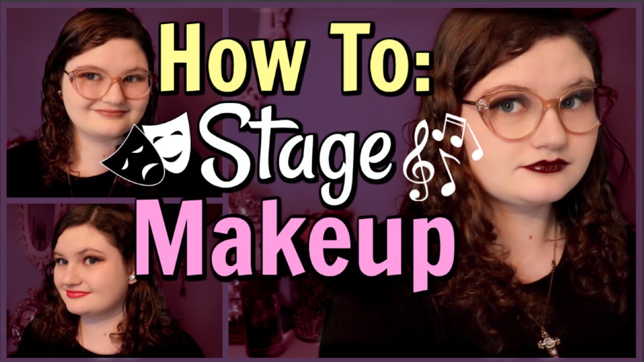 How to do Musical Theatre Makeup for Beginners - Three different Looks ...