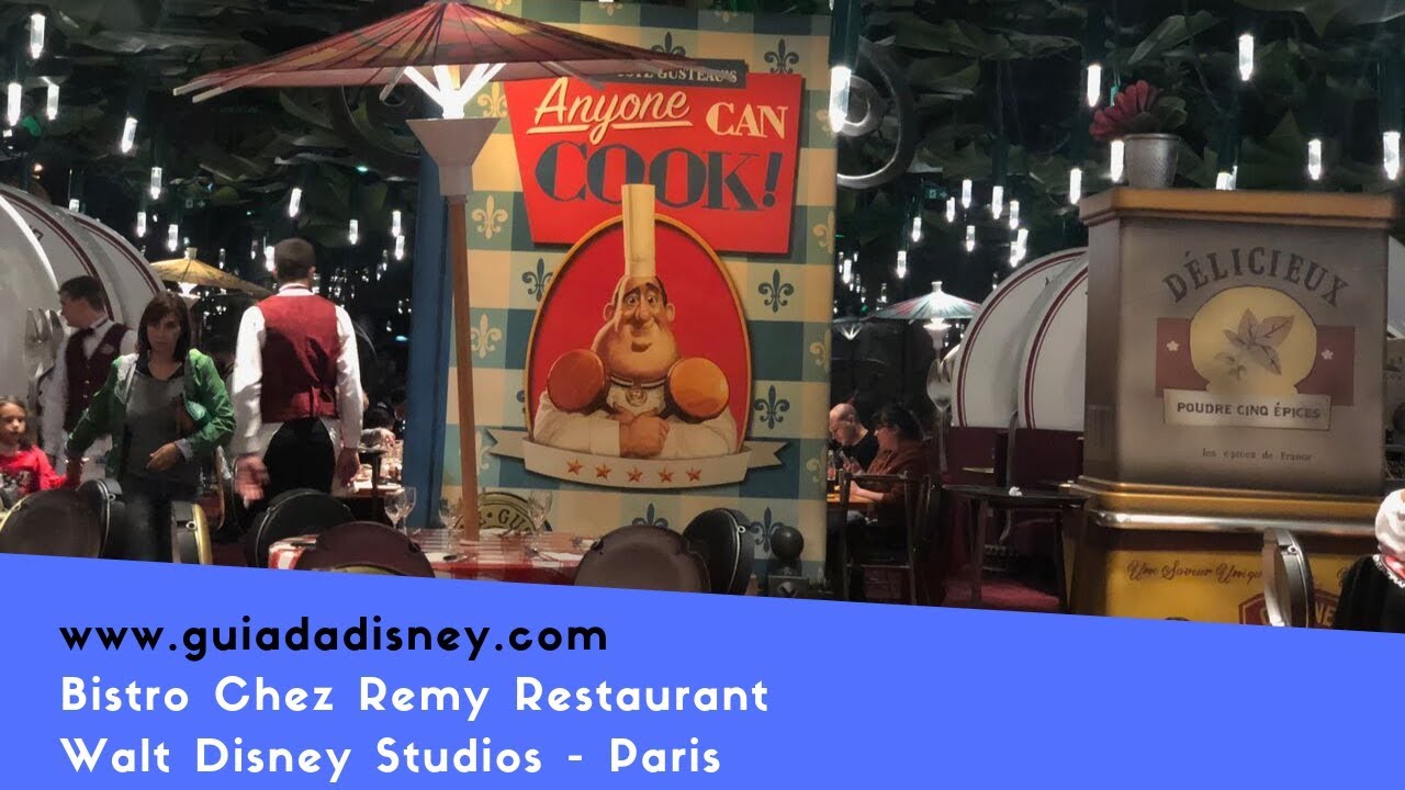 Bistro Chez Remy Restaurant - Walt Disney Studios - YouTube