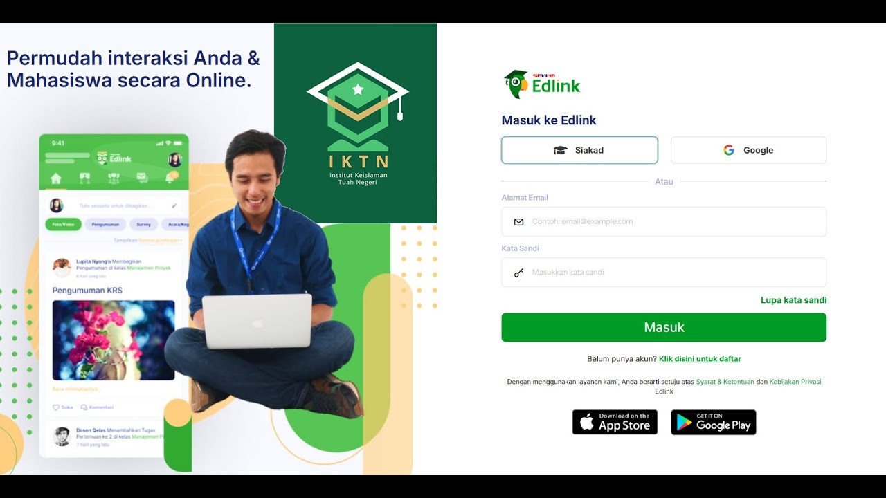 Tutorial Penggunaan eLearning bagi Dosen Institut Keislaman Tuah Negeri (Edlink) by Sevima ...