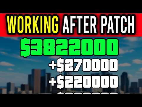 WORKING GTA 5 SOLO MONEY GLITCH (AFTER PATCH)
