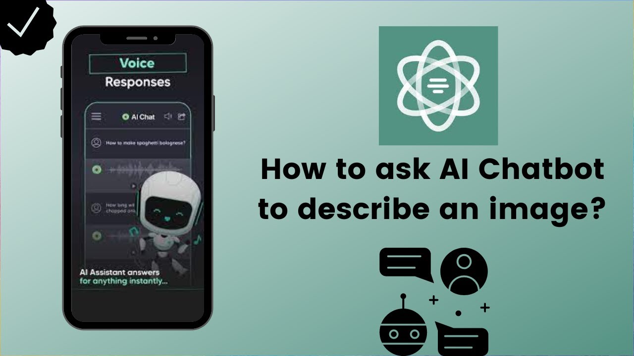 How to ask AI Chatbot to describe an image? - YouTube