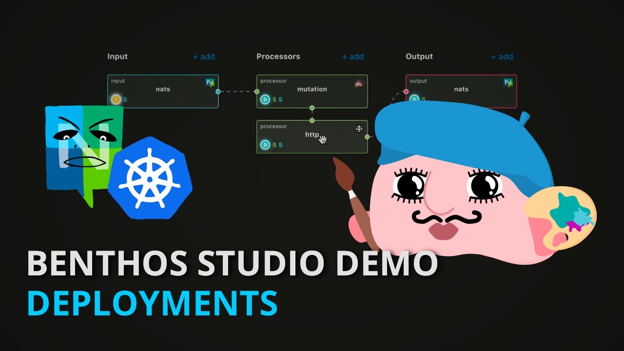 Benthos Studio Demo: Deployments - YouTube