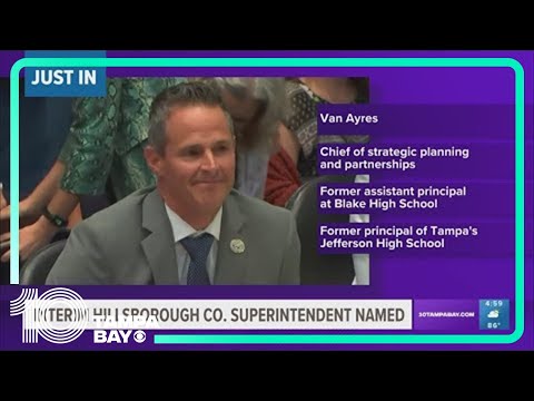 Van Ayres named interim Hillsborough County Schools superintendent ...