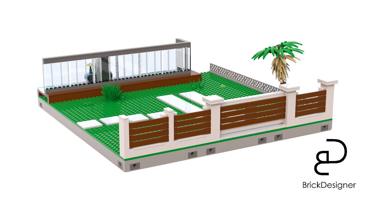 LEGO MOC - Big Summer House - Made In LEGO Digital Designer (Part 3 ...