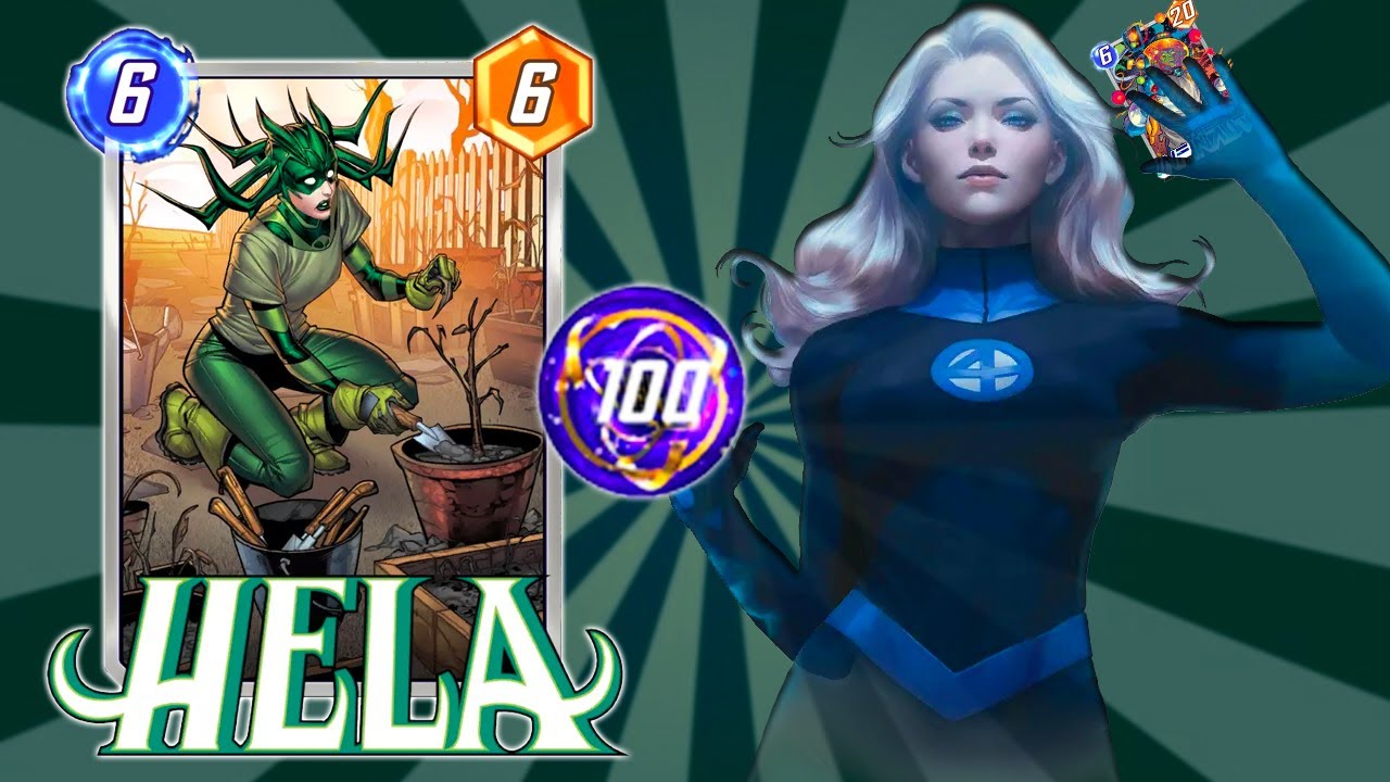 Invisible Woman is Hela Good! - Marvel Snap - YouTube