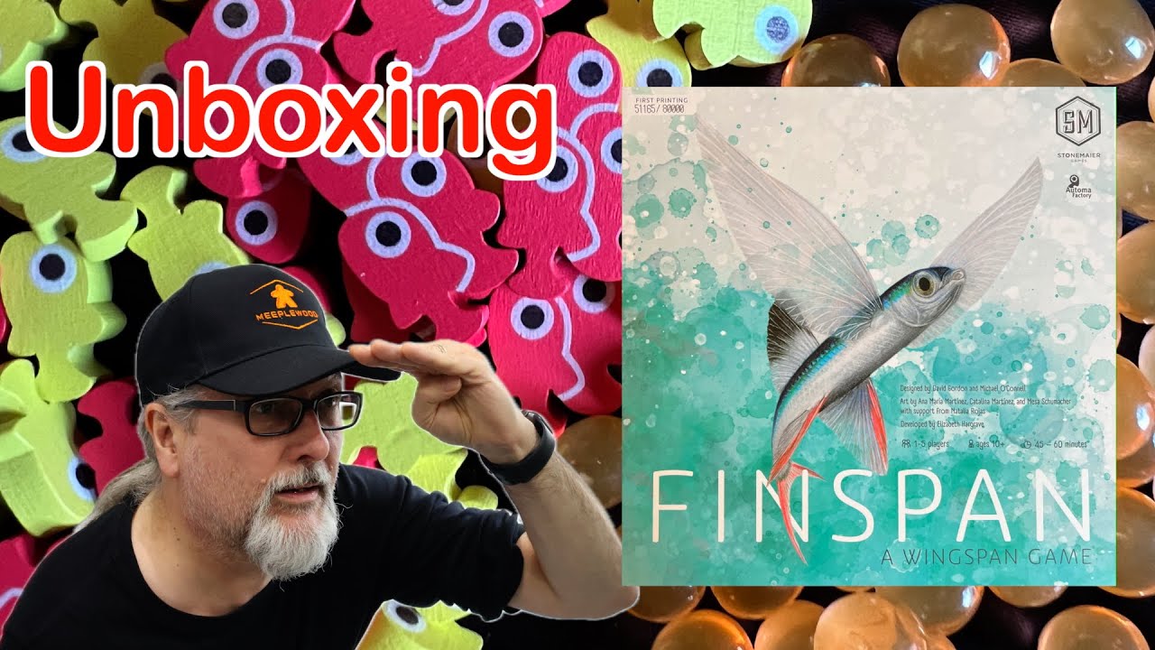 Finspan - a Wingspan Game | Stonemaier Games | Unboxing | Includes a ...