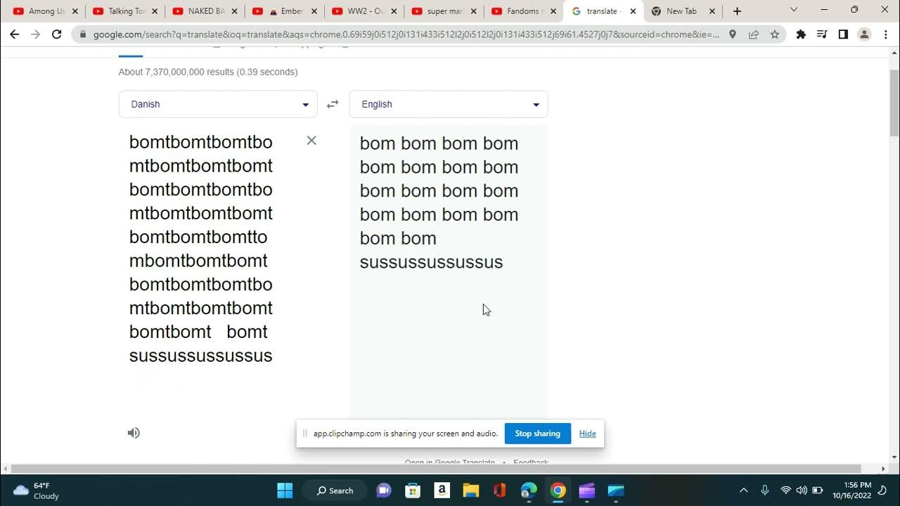 ||translating words is fun [TWIR]|| Inspired by Random Typek - YouTube