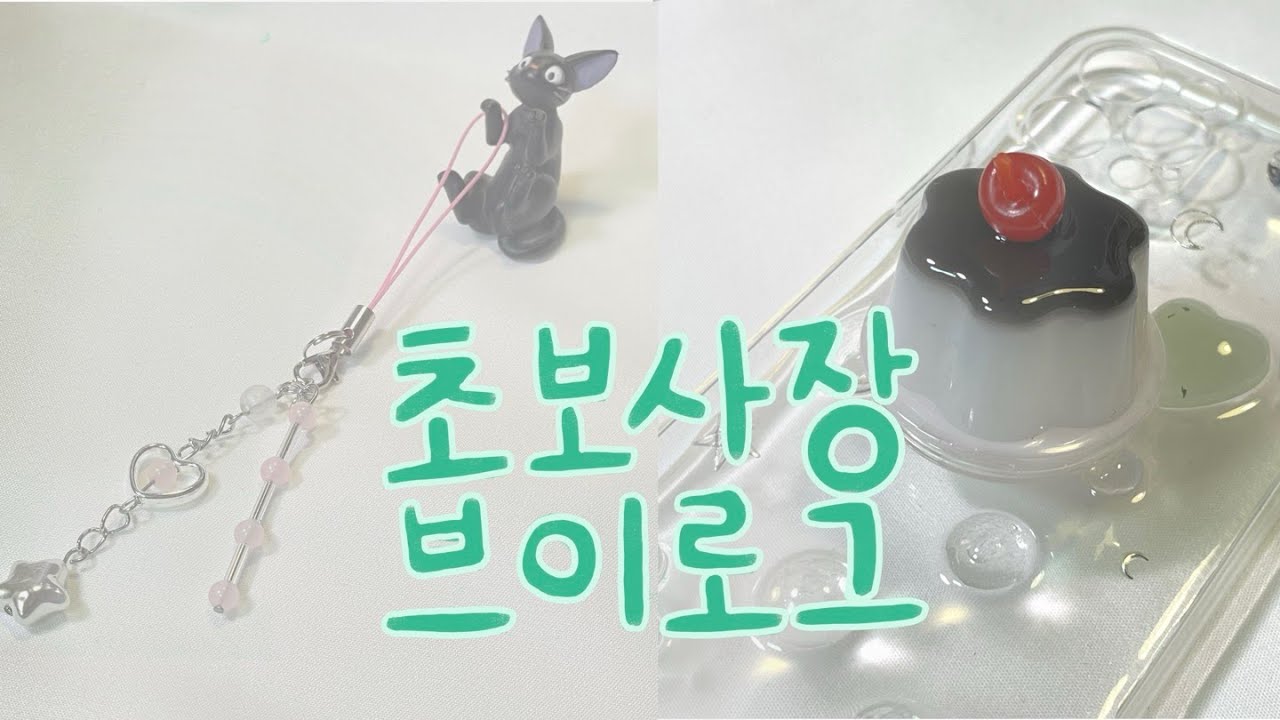 취준 때려치고 쇼핑몰 드디어 오픈한 초보사장 브이로그 레진아트 작업 소량 택배 계약 성공 영원히 고민하는 고라파덕 가챠 직구 스마트스토어 오픈 Youtube