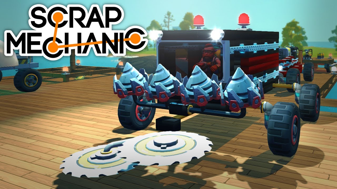 WORK TRUCK RE-REWORK - Scrap Mechanic Early Access Ep36 - YouTube