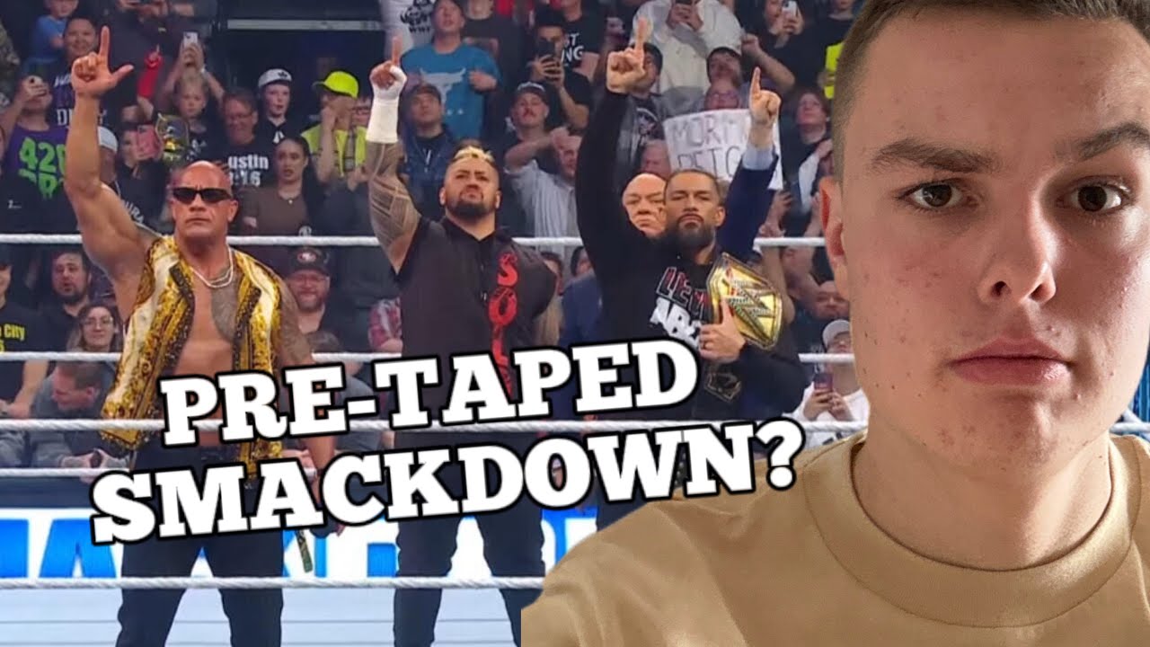 Next Week’s Smackdown Was Taped Last Night! Here’s What Happened - YouTube