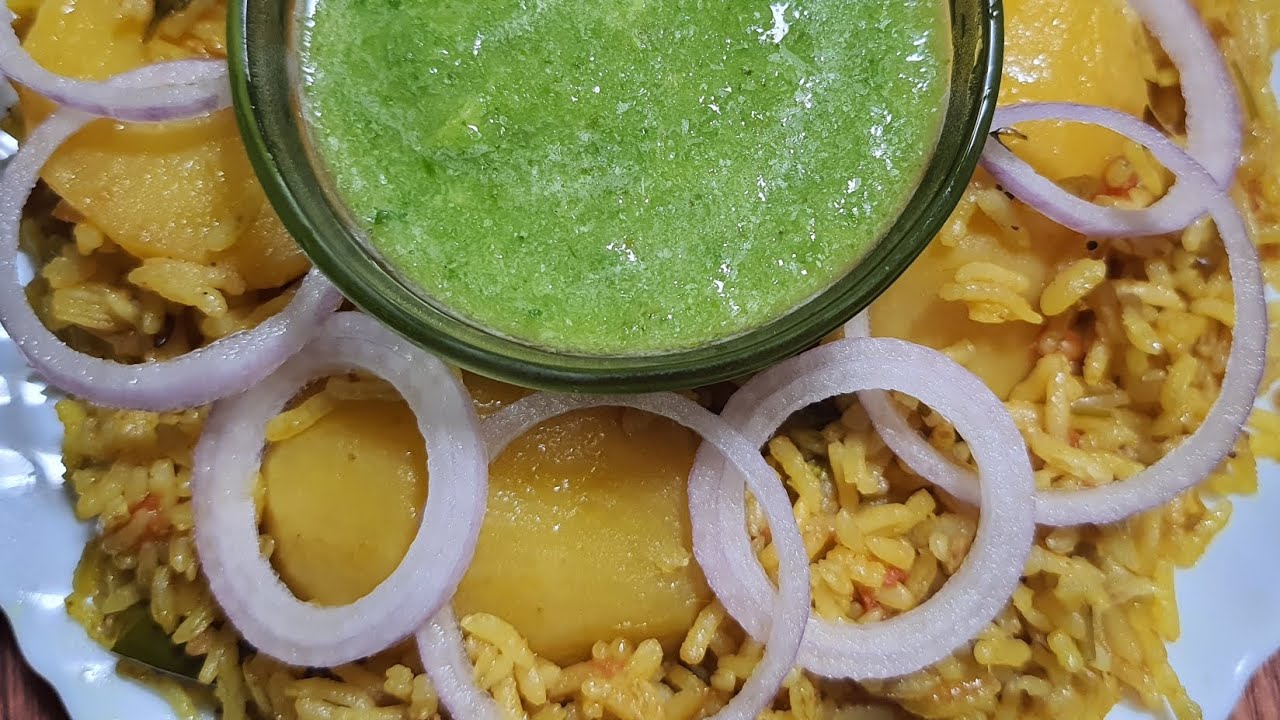 Madrasi Tehri Recipe | No Pressure Cooker, Perfect Tehri Recipe | Aloo ...