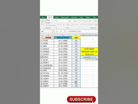 ms Excel Tricks - YouTube