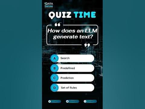 How does an LLM Generate Text? Comment Below - YouTube