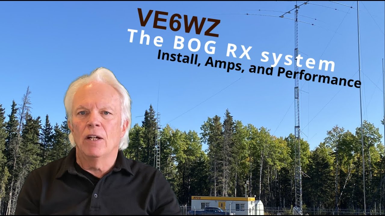 The BOG RX system at VE6WZ (part 1) - YouTube