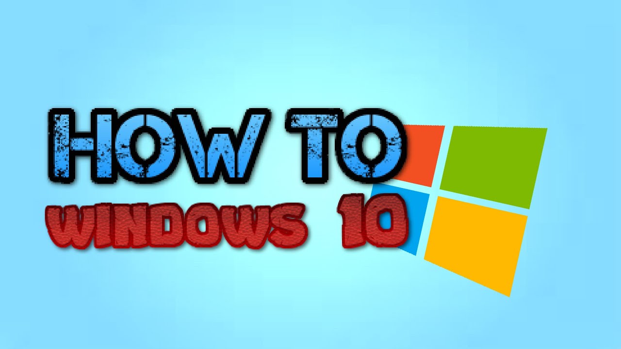 how to windows 10 layout - YouTube