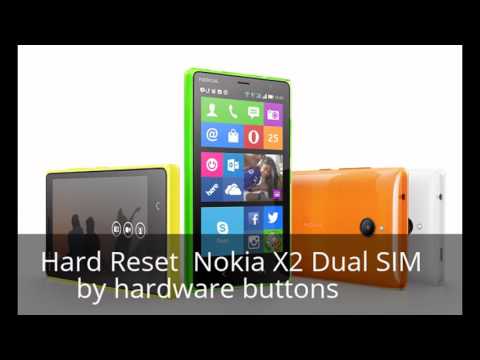Reset Nokia x2