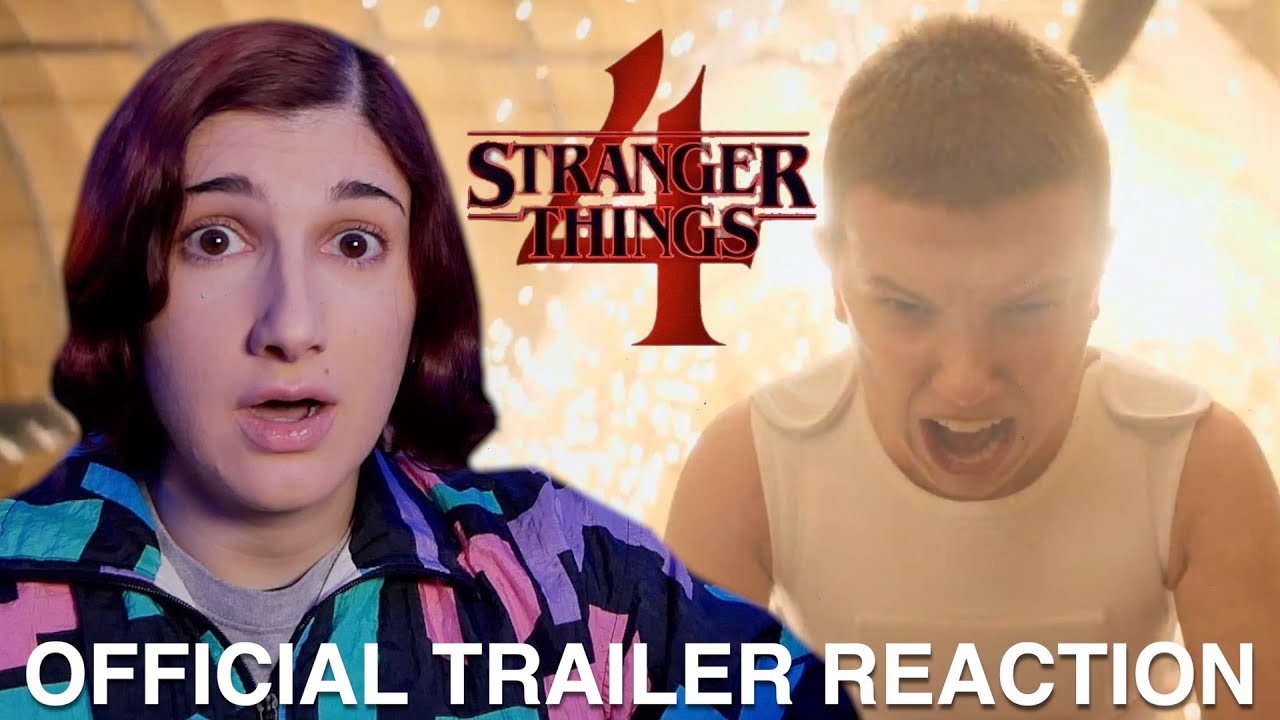 Stranger Things 4 - Official Trailer REACTION!! | Netflix - YouTube