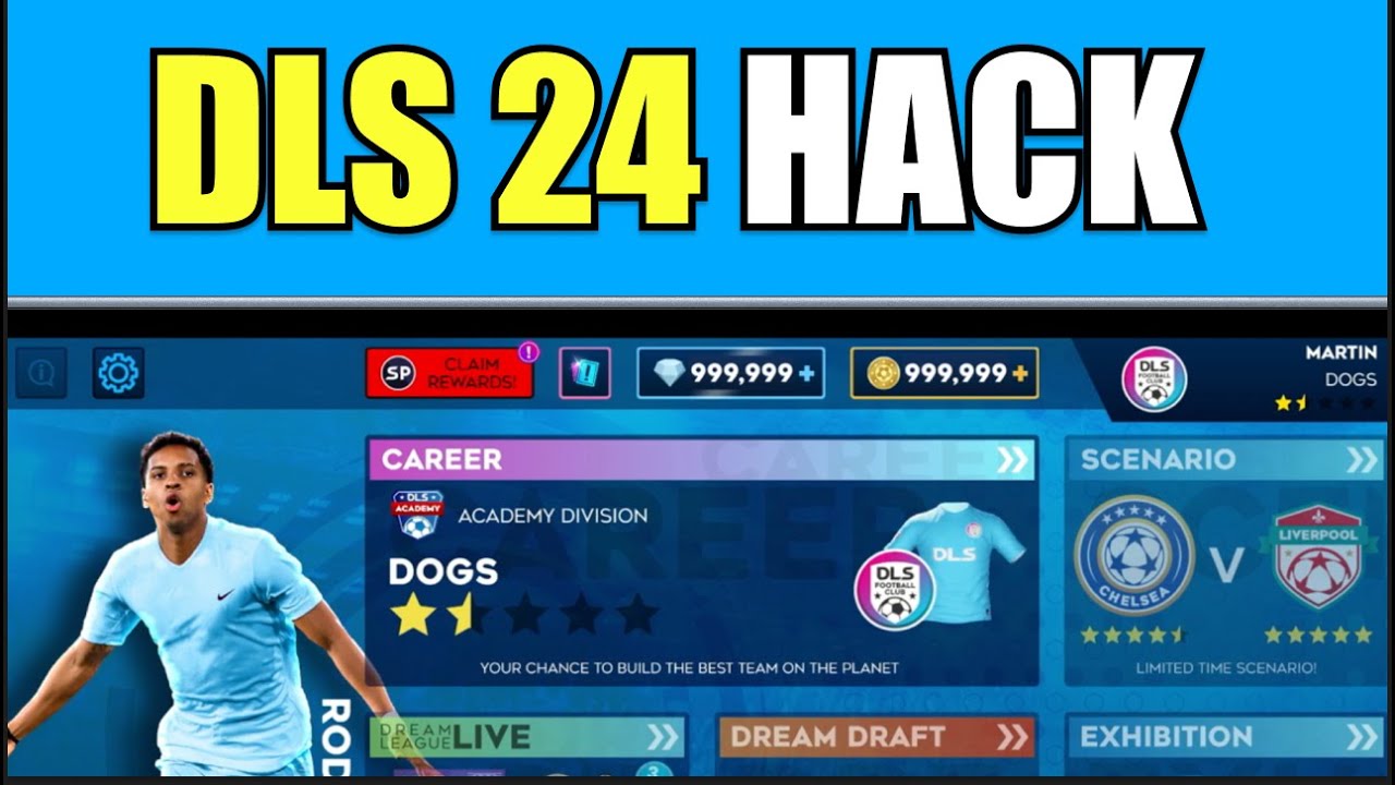 DLS 24 Hack - How I Got Unlimited Coins and Gems in Dream League Soccer ...
