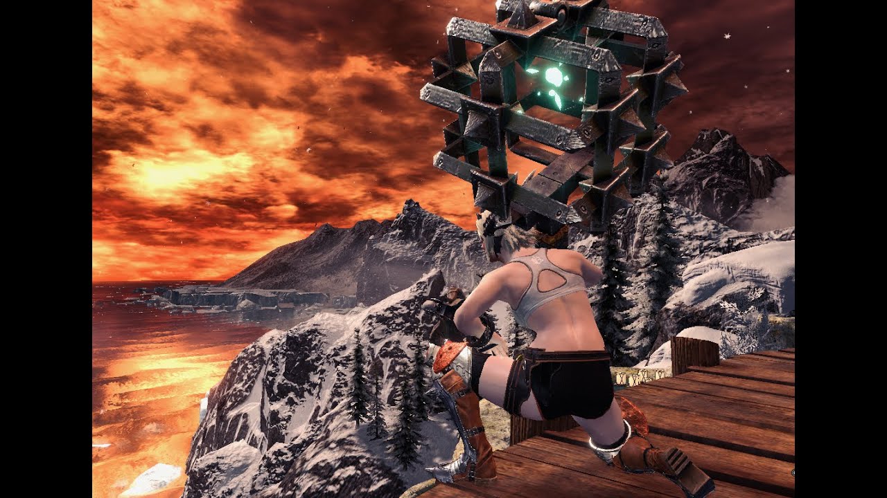 Monster Hunter World: No armor No Charm Fatalis hammer run - YouTube