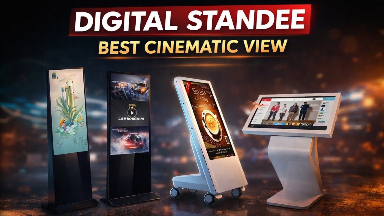 All Types of Digital Standee | Best Cinematic Digital Display for ...