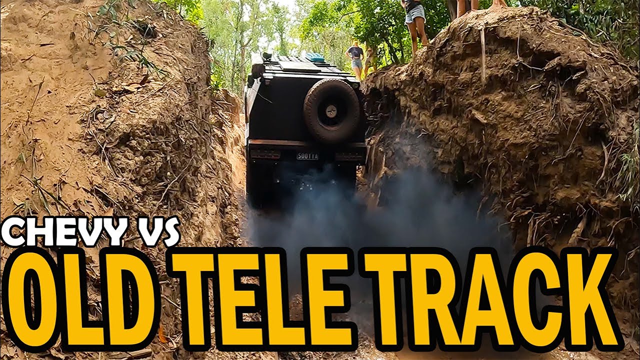 Old Tele Track - Chevy vs Cape York after a huge wet season! - YouTube