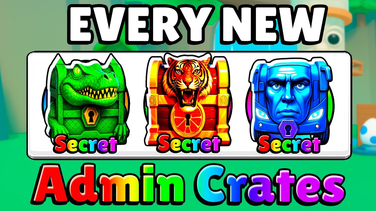 EVERY *NEW* ADMIN CRATES in Brainrot Evolution Update! (Roblox) - YouTube