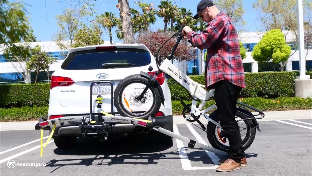 Kilimanjaro E-Bike Rack Installation and Usage 910572 - YouTube