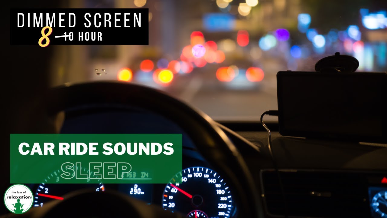 Peaceful Car Journey: Soothing Car Ride Sleep Sounds for Ultimate ...