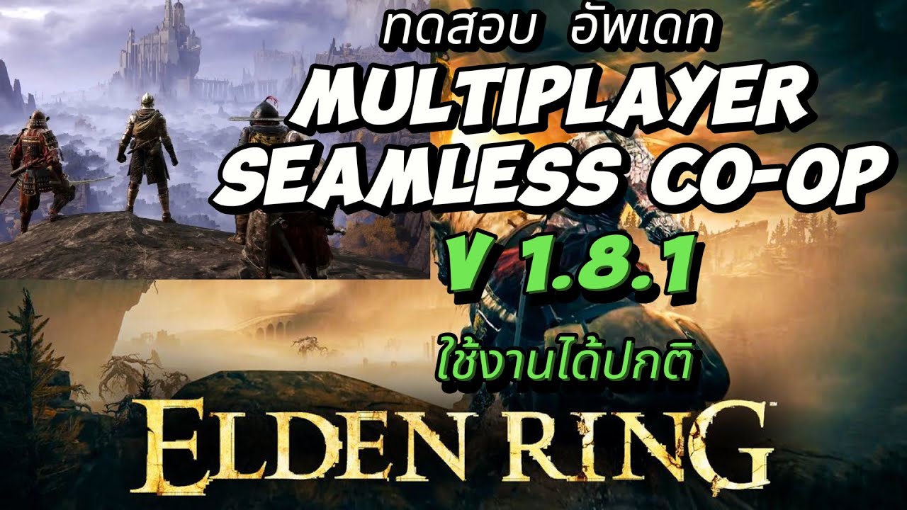 elden ring : mod multiplayer Seamless Co-op v1.8.1ทดสอบ - YouTube