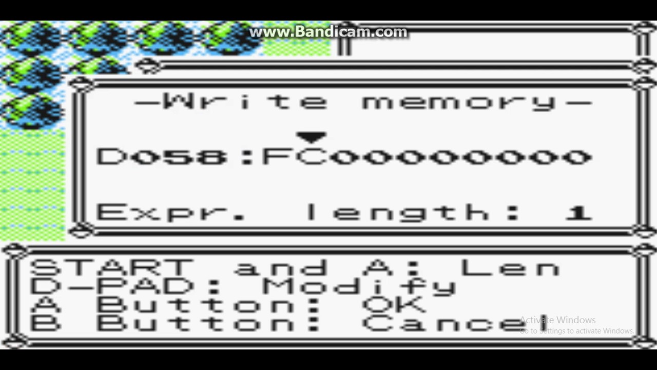 ZZAZZ glitch trainer 0xFC- Debug Pokemon Yellow - YouTube