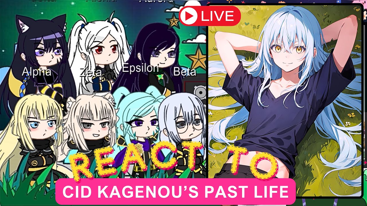 The Eminence in shadow react to cid kagenou’s past life as Rimuru ...