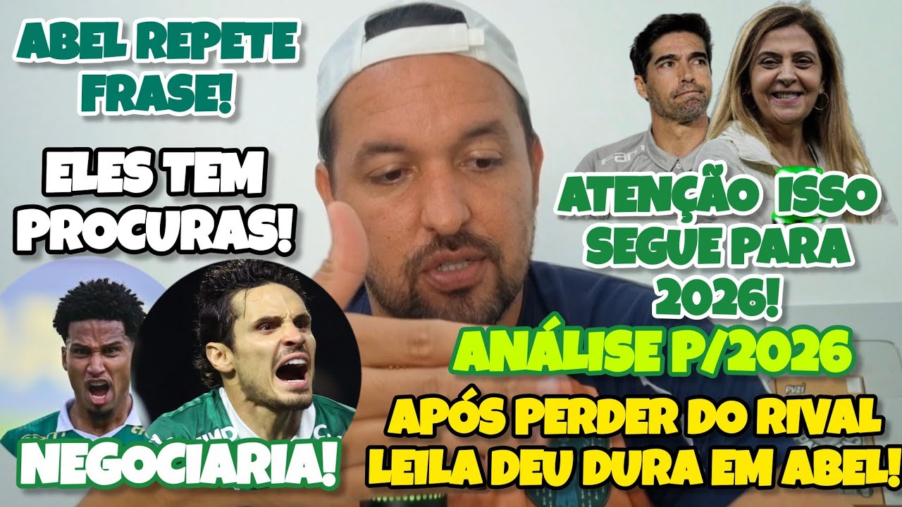 🔥QUEREM TIRAR + JOGADORES. VOCÊ NEGOCIARIA? E SOBRE ABEL E DOCUMENTÁRIO ...