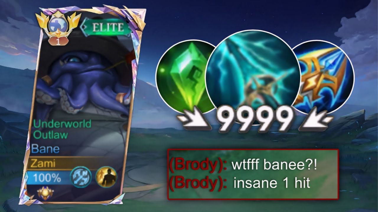 MAGE BANE NEW 1 HIT COMBO!!🔥INSANE MAGIC BURST BUILD 2024 (must try ...