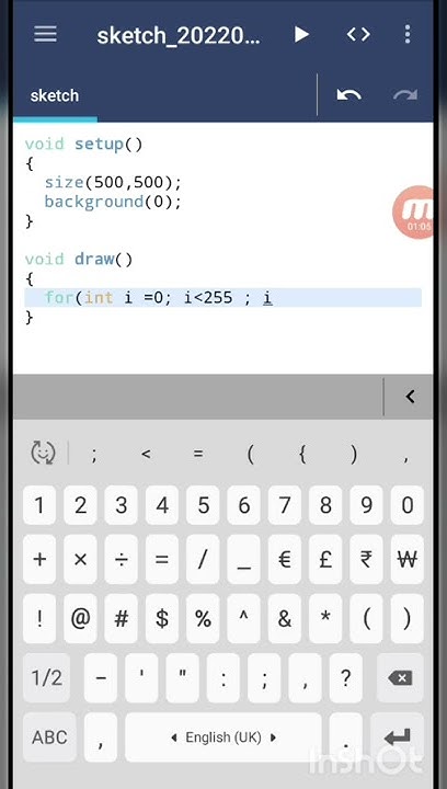 Play with #processing programming | Coding Shorts - YouTube