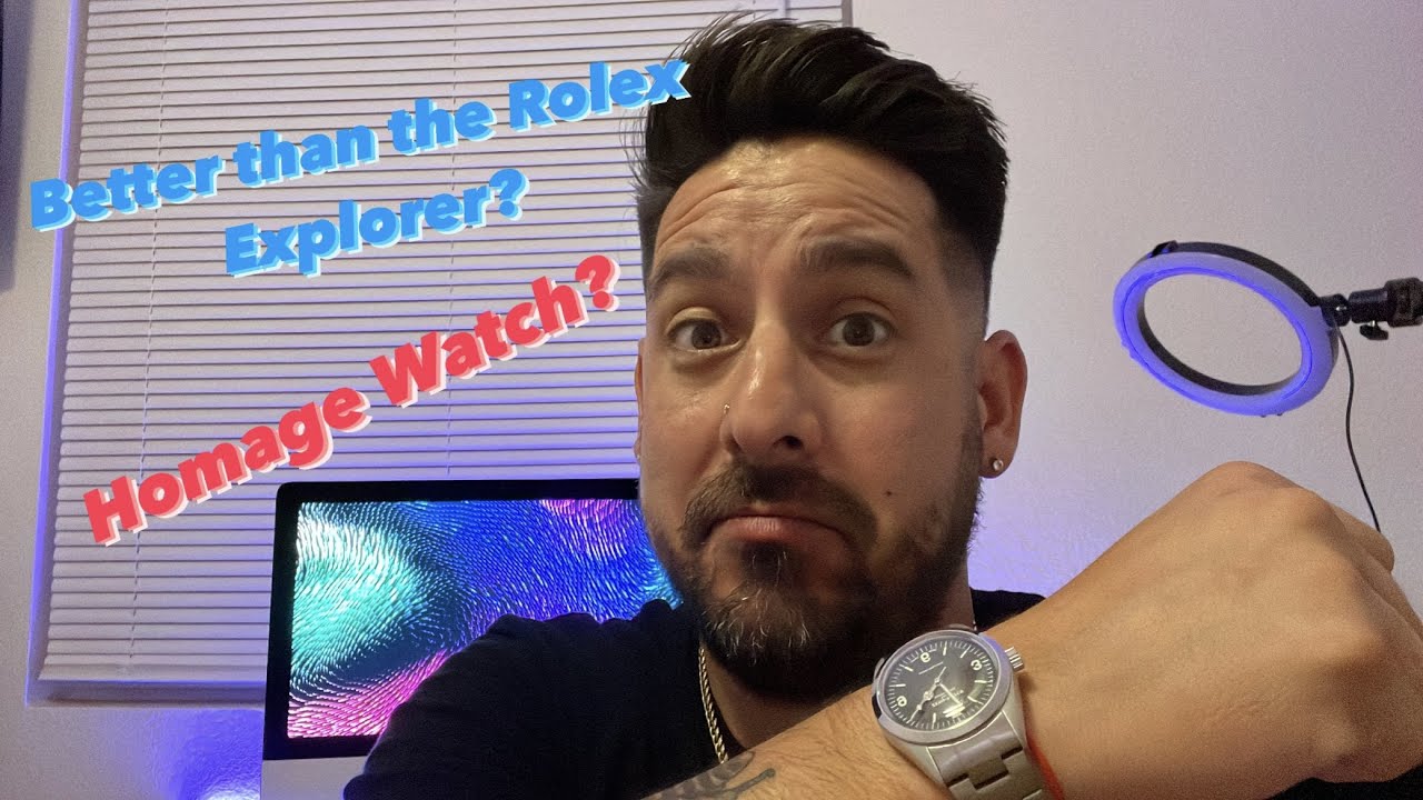 Zeno Watch Basel Super Precision vs Rolex Explorer.. Homage? - YouTube