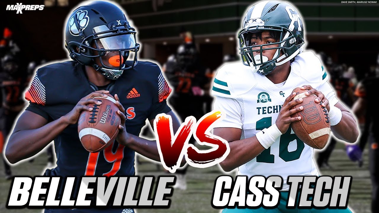 #1 Sophomore QB Bryce Underwood & Belleville CRAZY OT Playoff Game in the SNOW ️ | HIGHLIGHTS 🎥 ...