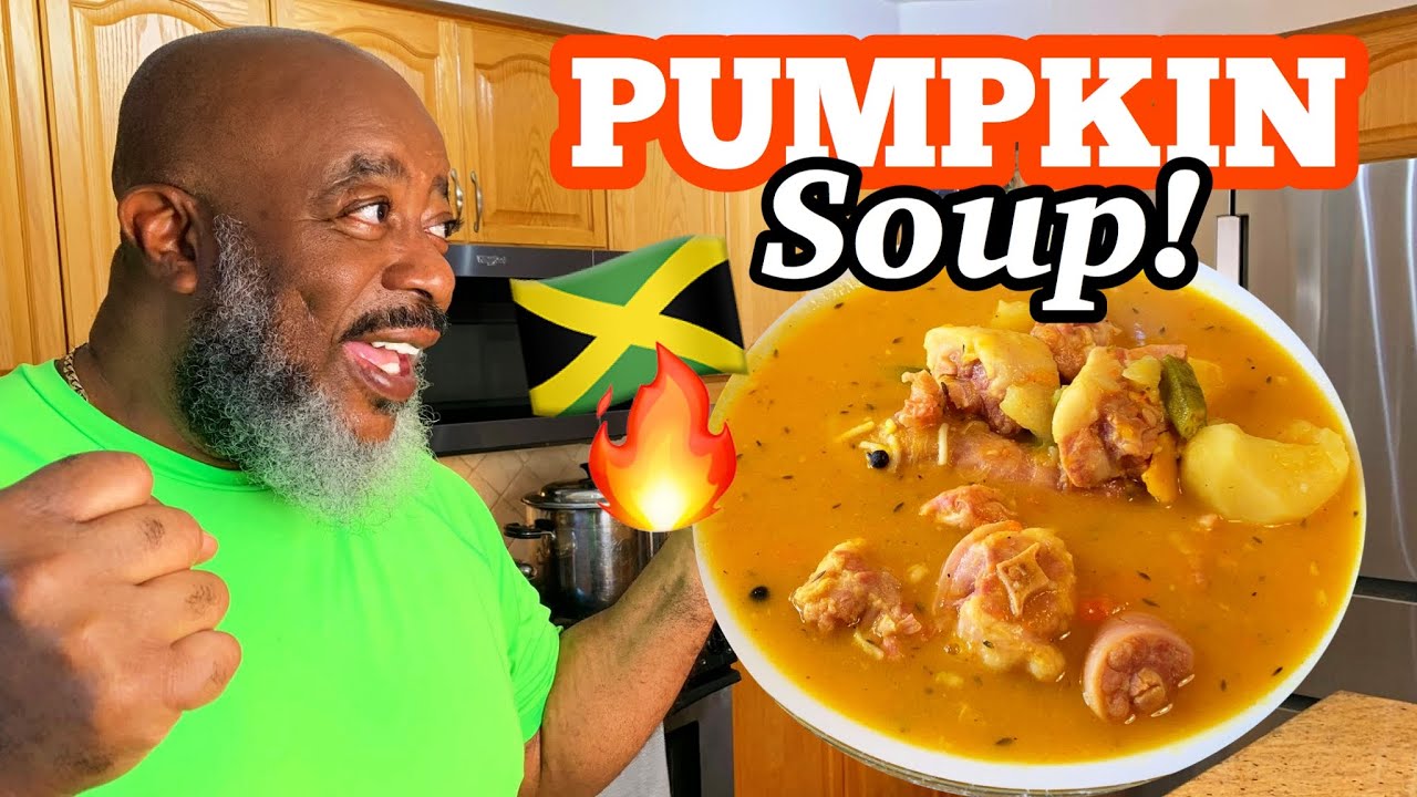 Pumpkin Soup (w/ Pigtails) | Deddy's Kitchen - YouTube