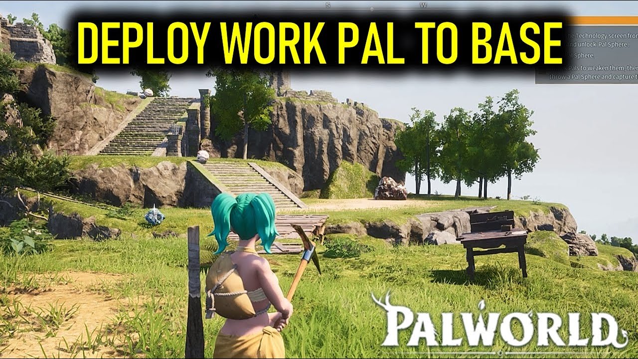 How to Deploy a Work Pal to the Base | Palworld - YouTube