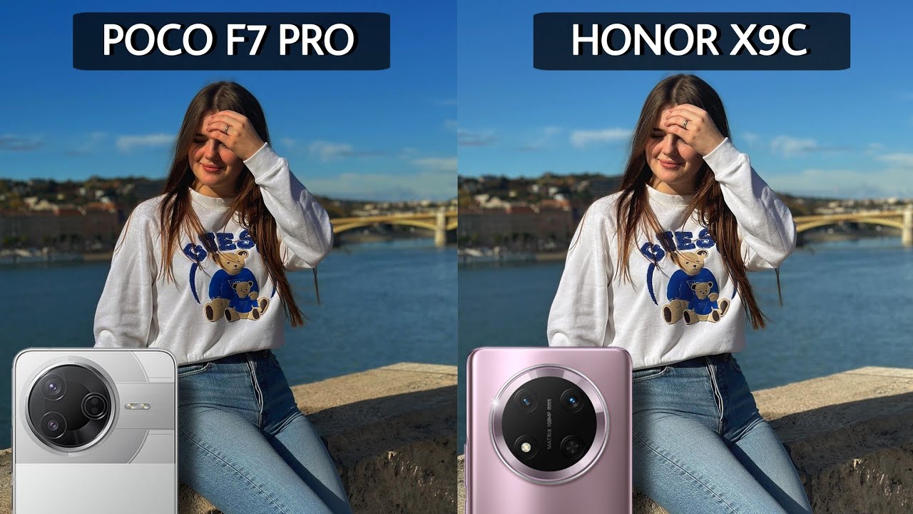 Poco f7 Pro Vs Honor X9C Camera Test Comparison - YouTube