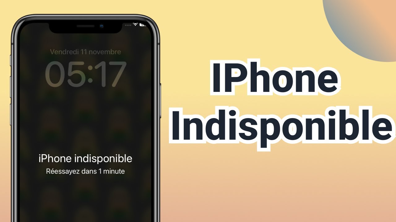 iPhone indisponible, pas d'option “Effacer iPhone” ? Comment débloquer ...