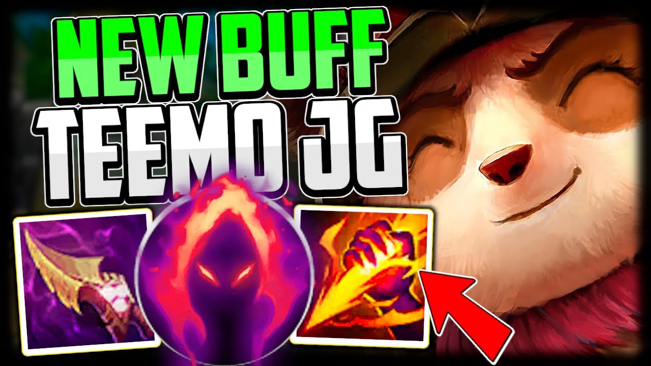 TEEMO BUFFS FEEL SO GOOD! How to Play Teemo Jungle & CARRY! - Teemo ...