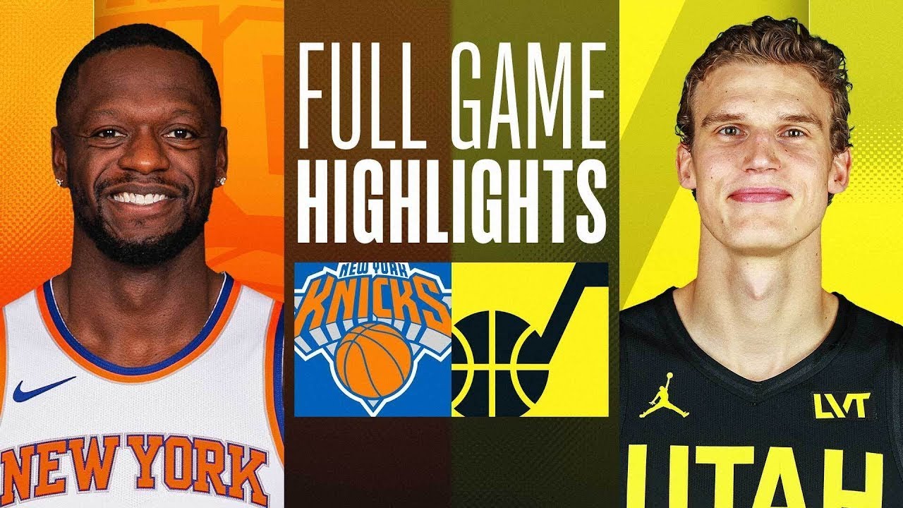 Utah Jazz vs New York Knicks Full Game Highlights | Dec 13 | NBA ...