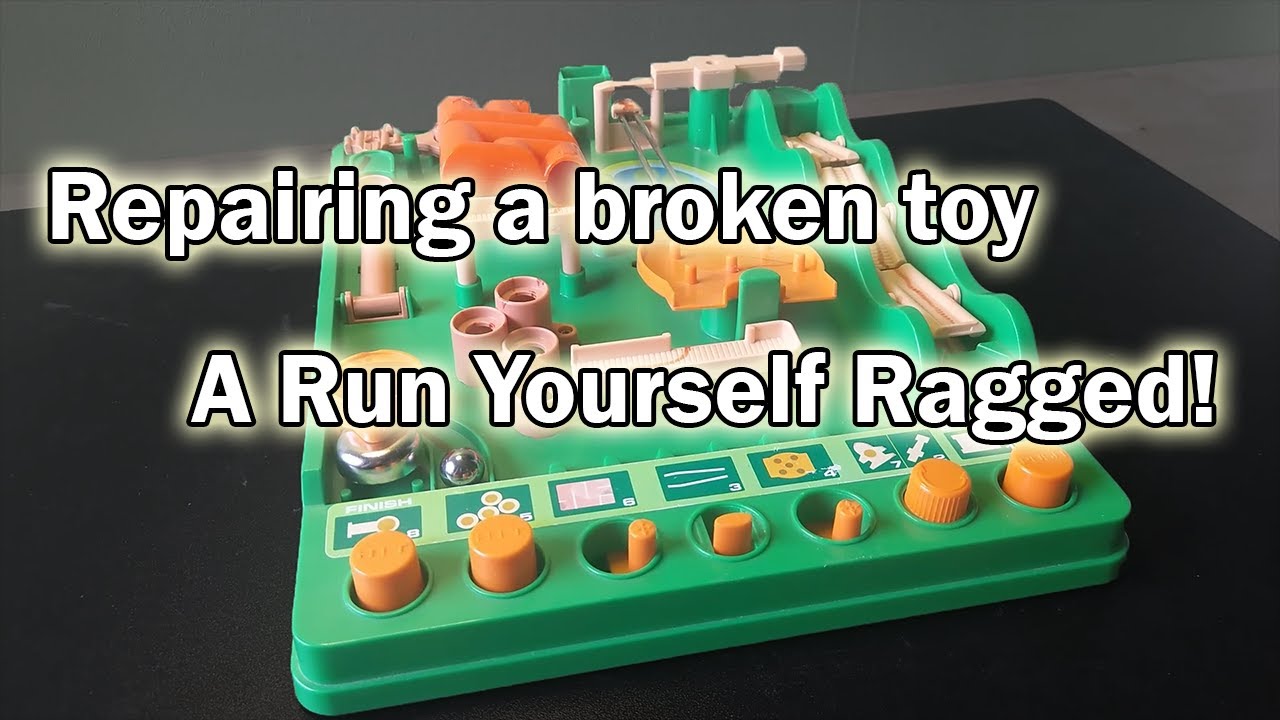 Repairing an old toy - A Run yourself ragged! - YouTube