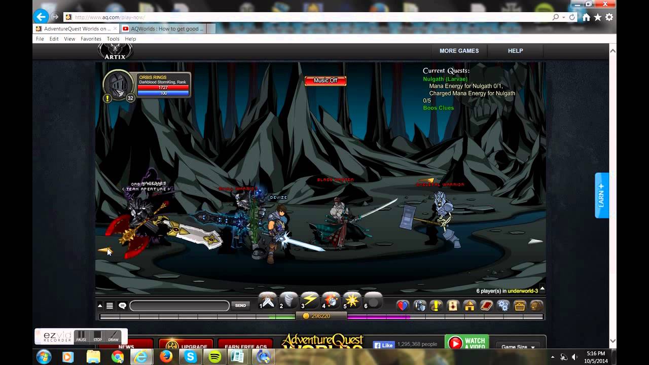 AQW- how to get "Undead Warrior Executioner" armor - YouTube