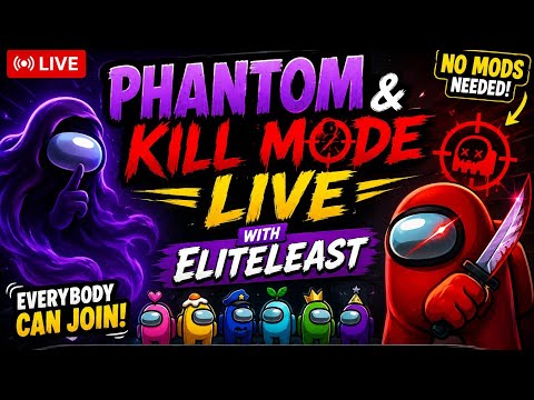 🔴 AMONG US PNS LIVE NOW! PNS AKA PHANTOM AND SEEK Lobby | Among Us