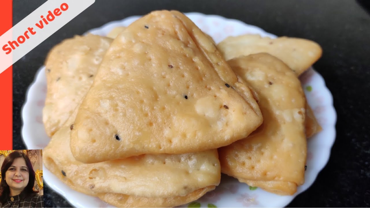 How to make crispy khasta nimki (Papdi Khasta) | ख़स्ता निमकी # ...