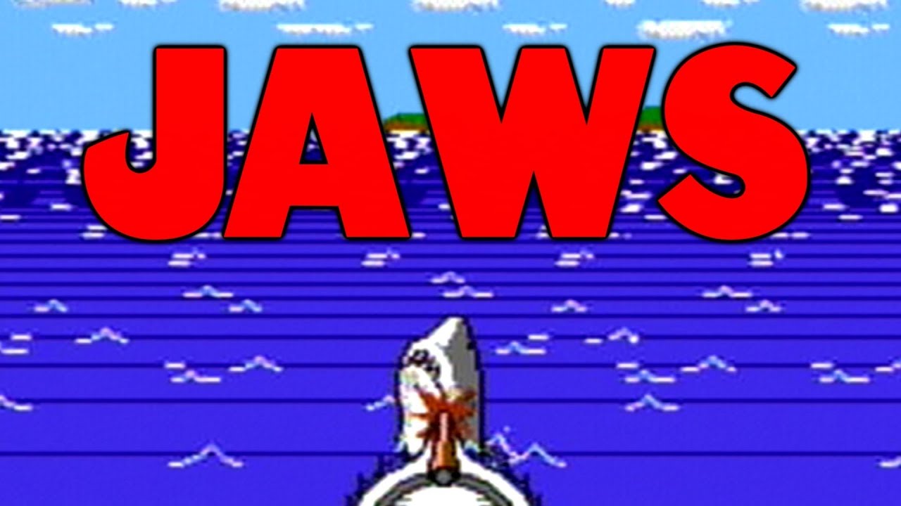 Jaws Full Walkthrough NES - YouTube