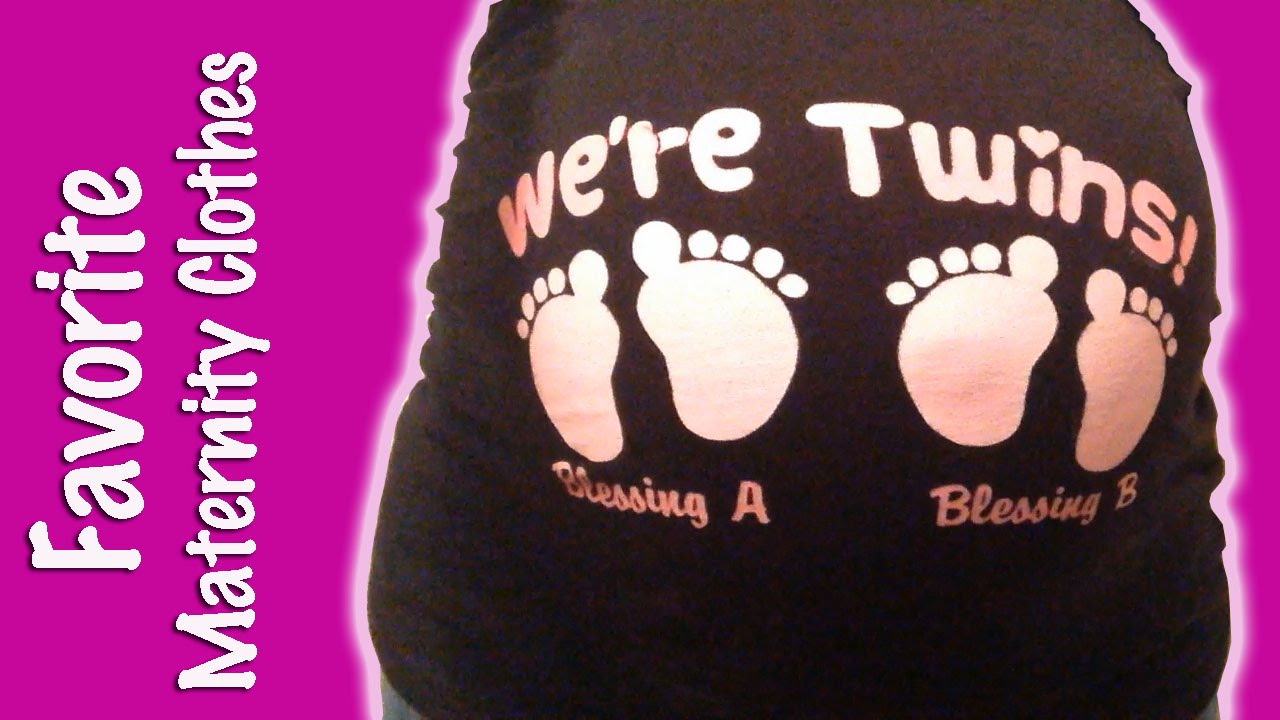 30 week Twin Pregnancy Update: My Favorite Maternity Clothes - YouTube